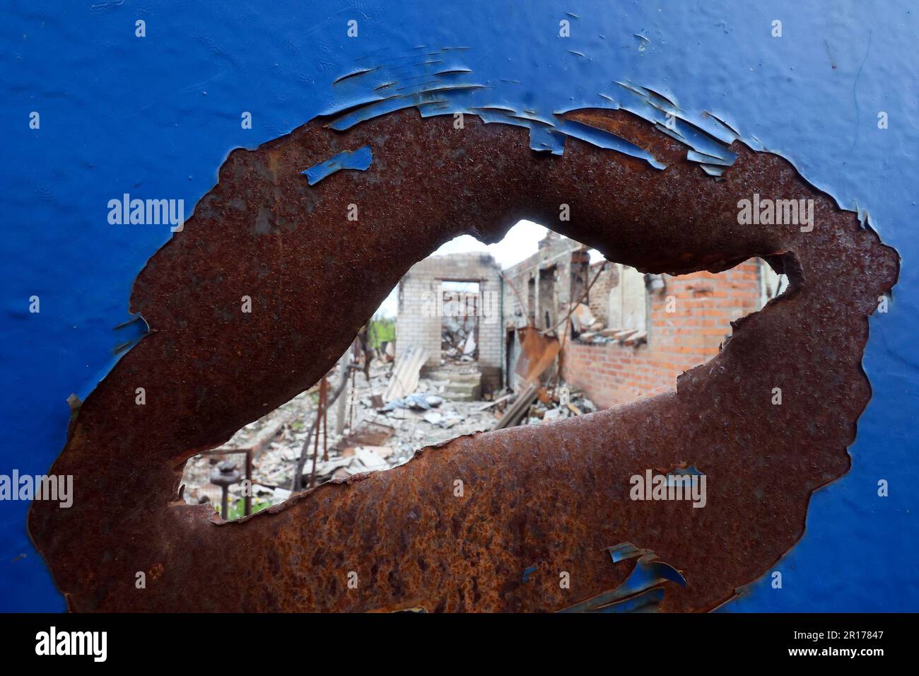 Non Exclusive: KHARKIV REGION, UKRAINE - MARCH 17, 2023 - Buildings ...