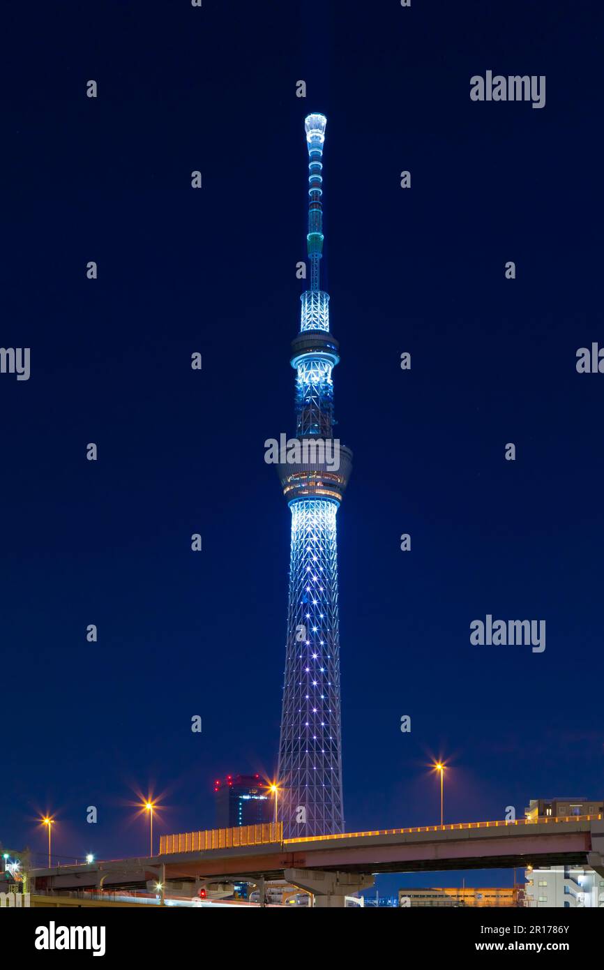 Tokyo tower overhead view hi-res stock photography and images - Alamy