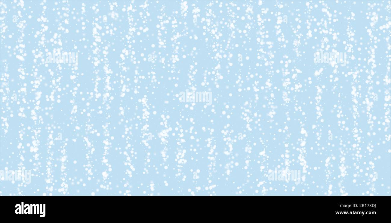 Snowfall overlay christmas background. Subtle flying snow flakes and ...