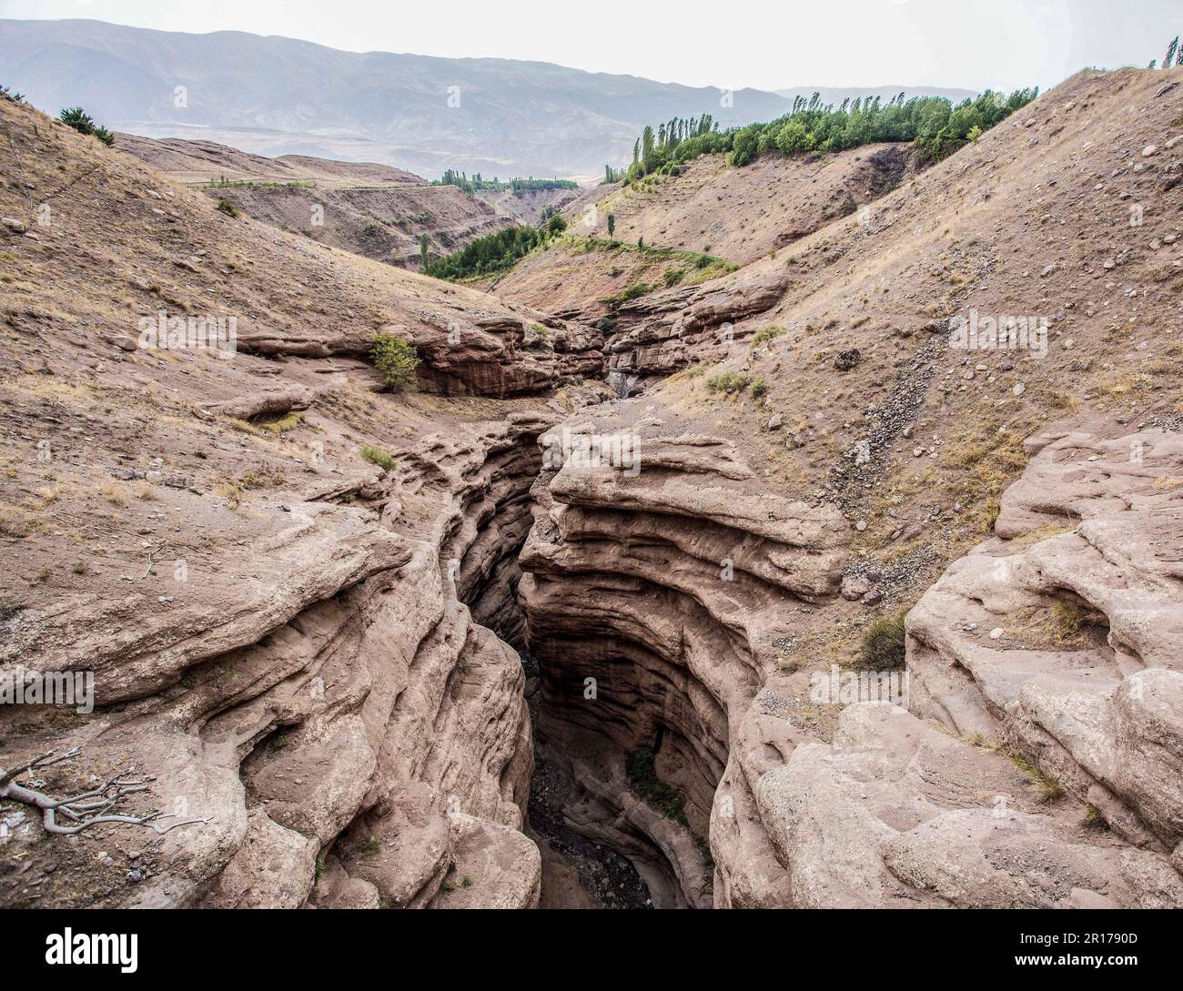 A split in Iran Stock Photo - Alamy