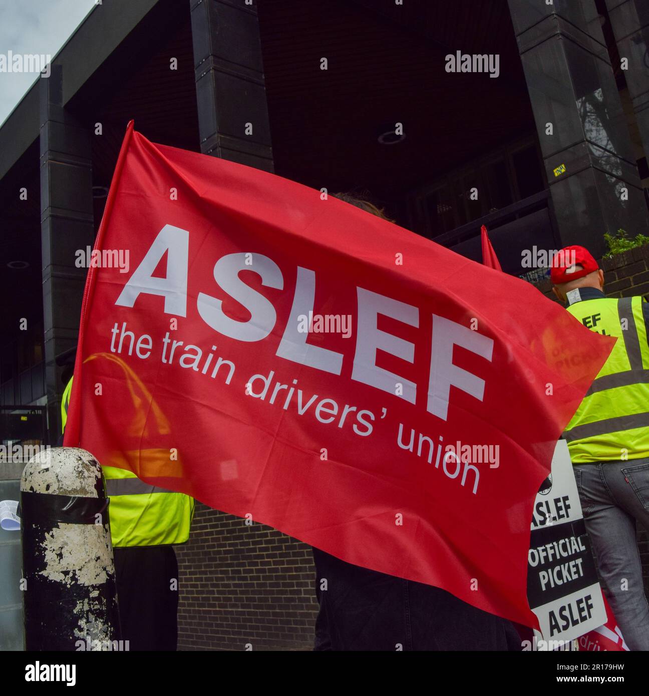 London, England, UK. 12th May, 2023. ASLEF (Associated Society of ...