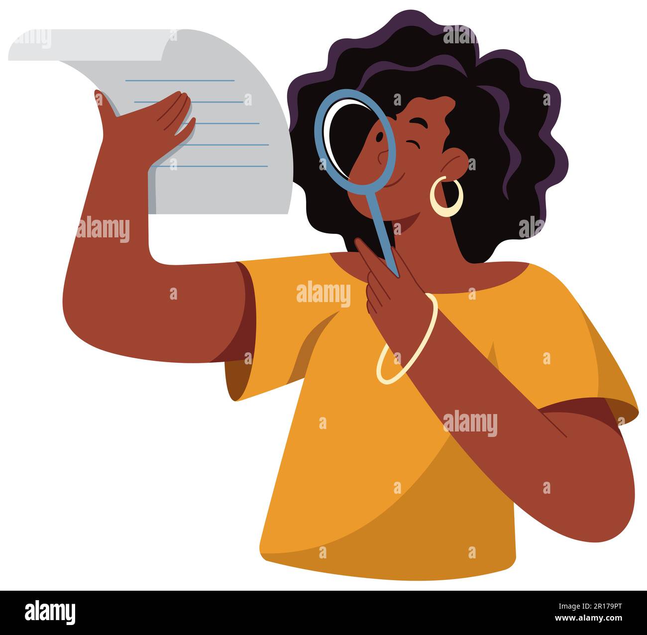 White girl and black girl Stock Vector Images - Alamy