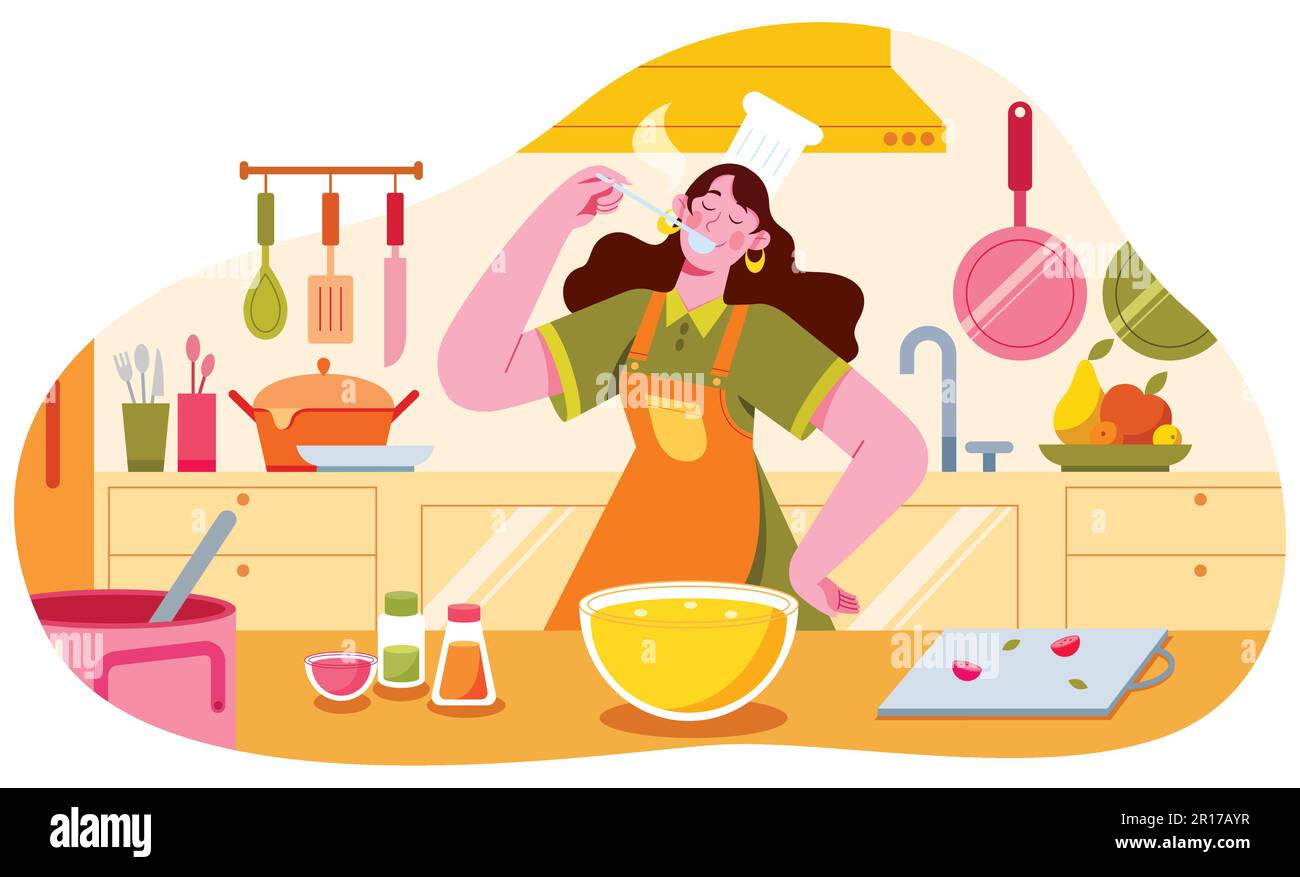 White kitchen appliances in Stock Vector Images - Alamy