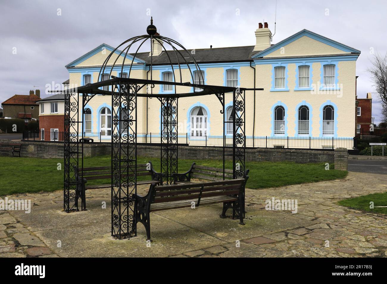 Gardens on Woodberry Street, Walton on the Naze town, Tendring district ...