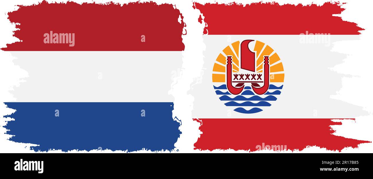 Netherlands french polynesia flag Stock Vector Images - Alamy