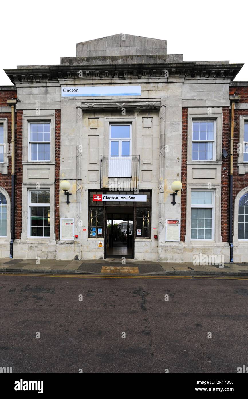 Clacton on sea train station hi-res stock photography and images - Alamy