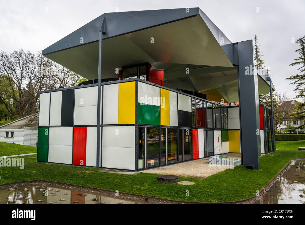 Le Corbusier Pavillon, a Swiss art museum in dedicated to the work of ...
