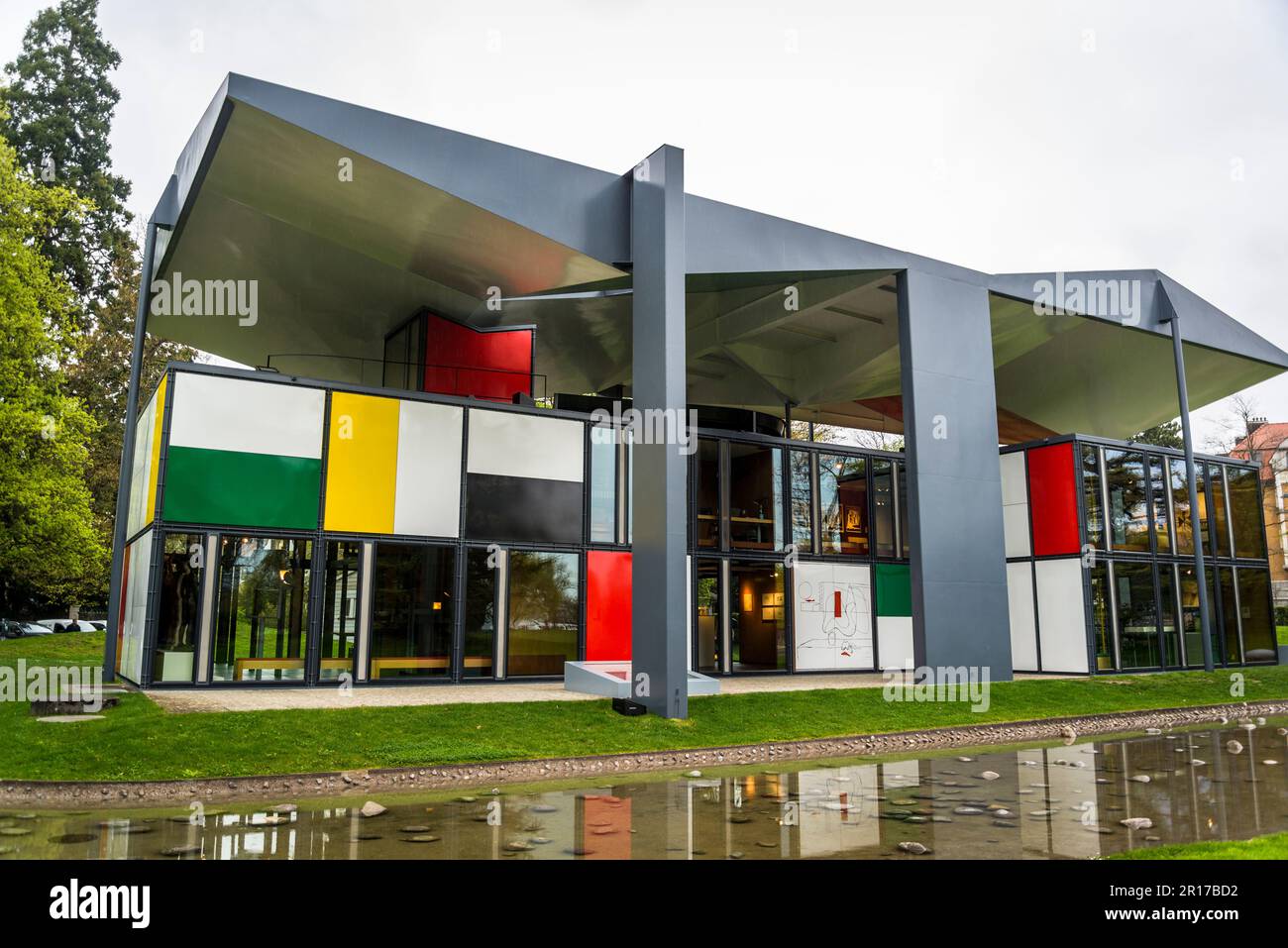 Le Corbusier Pavillon, a Swiss art museum in dedicated to the work of ...