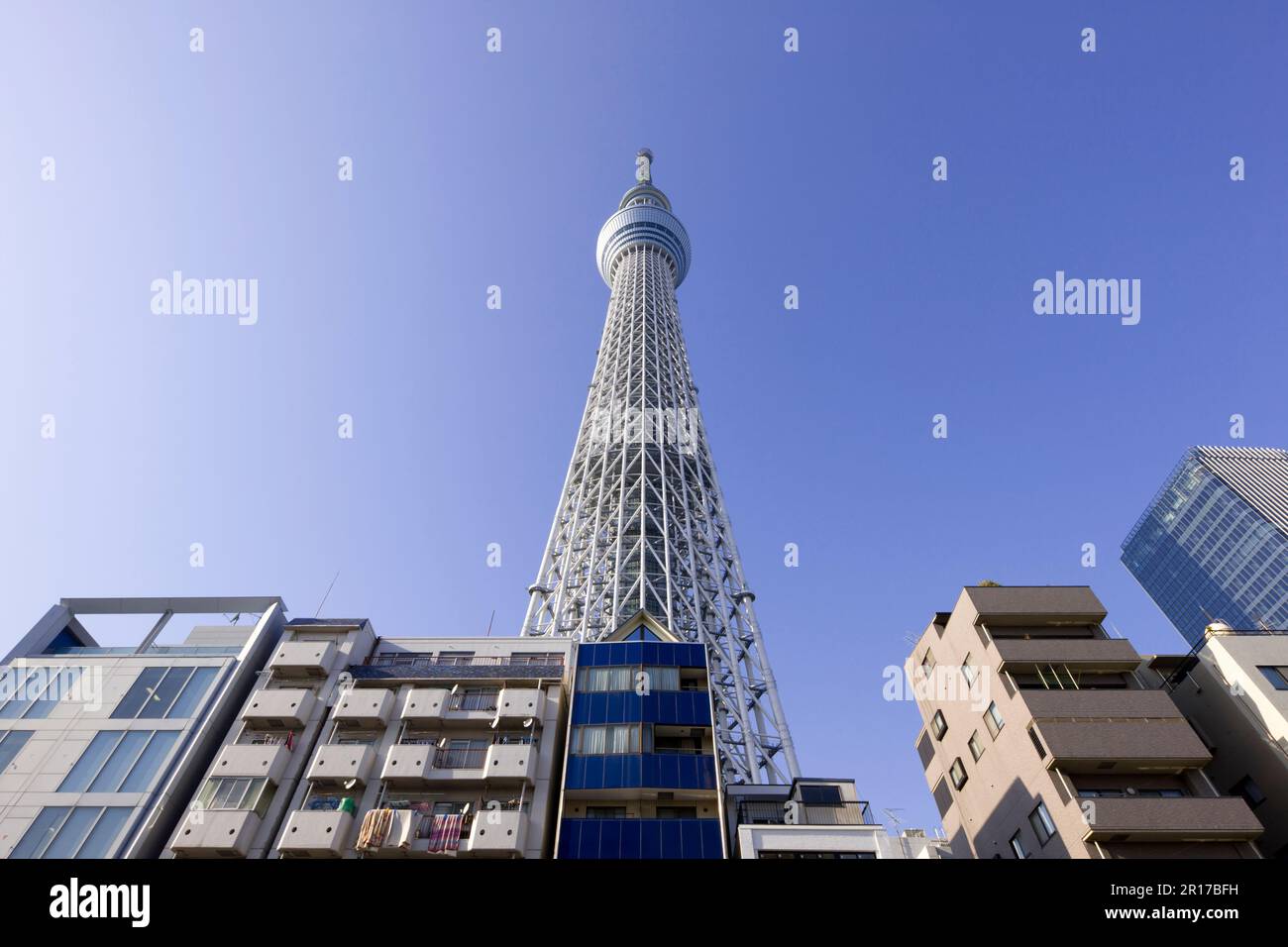 Tokyo sky tree and buildings Stock Photo - Alamy
