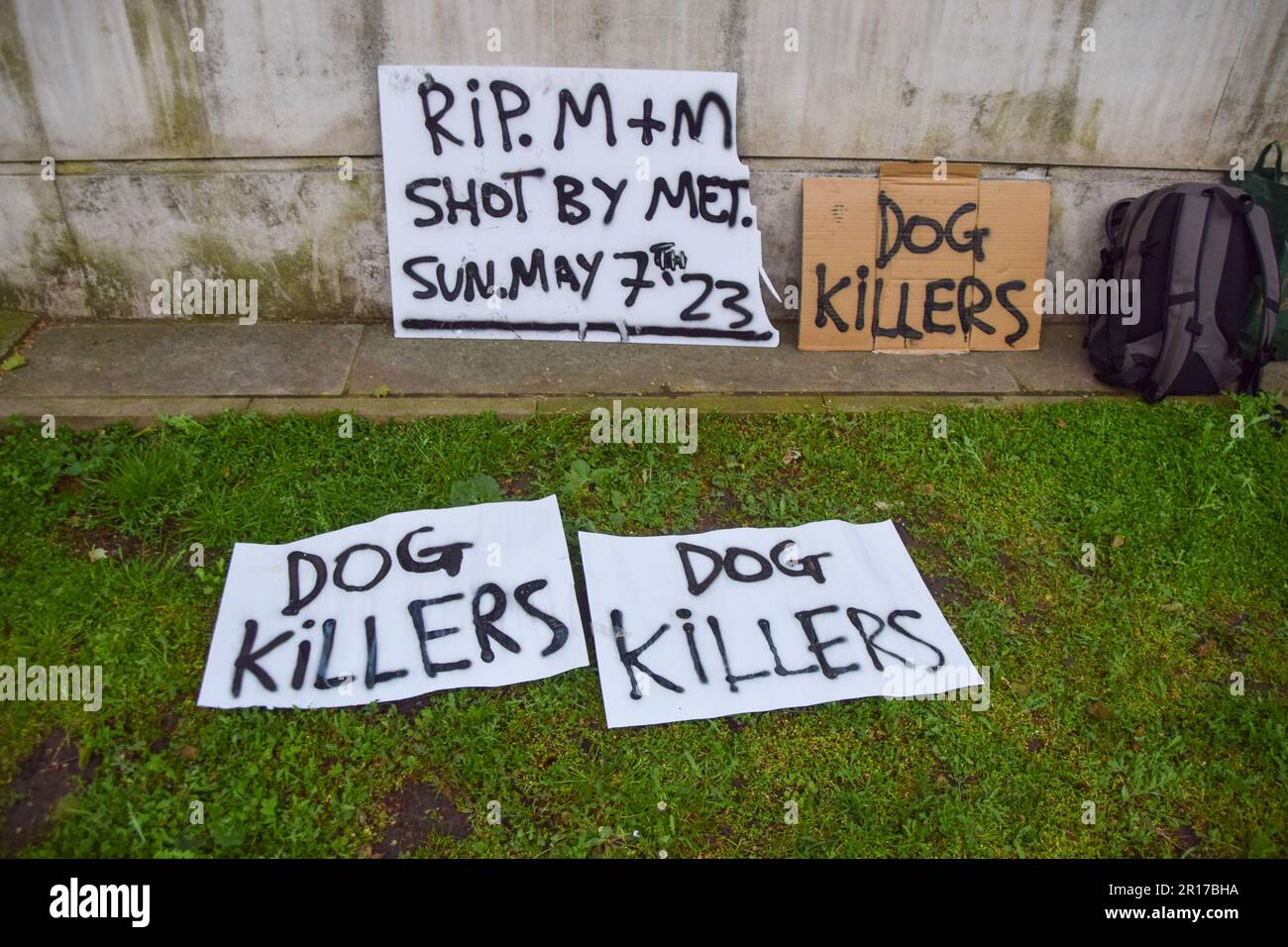 London, UK. 11th May 2023. Animal rights group Animal Rising staged a ...