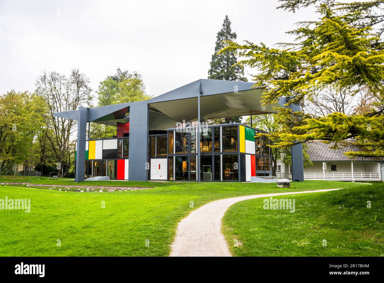 Le Corbusier Pavillon, a Swiss art museum in dedicated to the work of ...