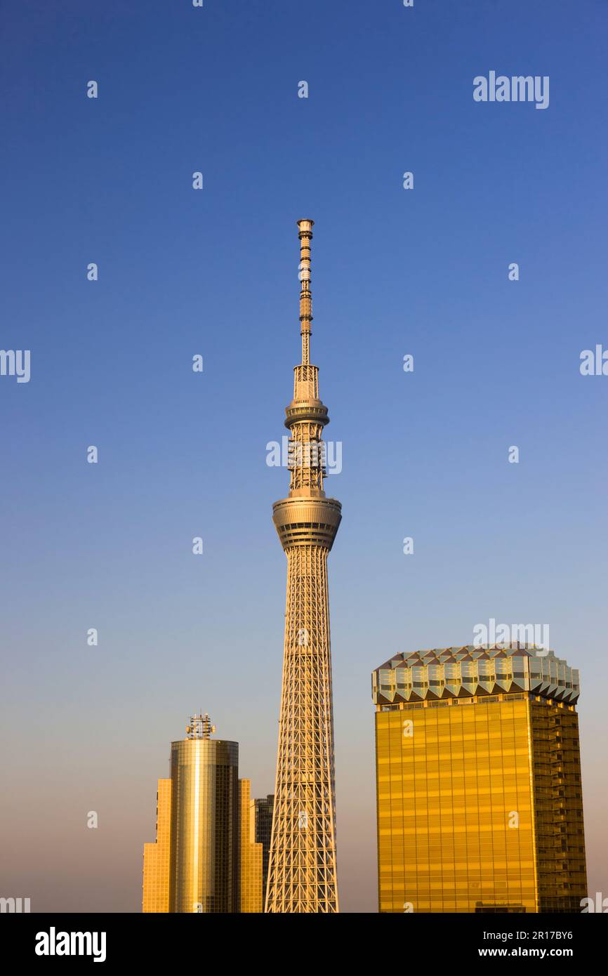 Tokyo skytree asahi breweries hi-res stock photography and images - Alamy