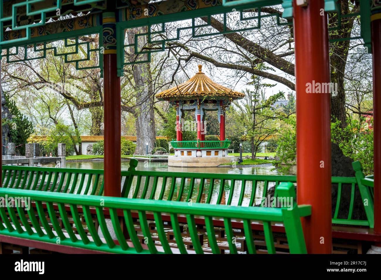 The Chinese Garden, a garden which was a gift from Zürich's Chinese ...