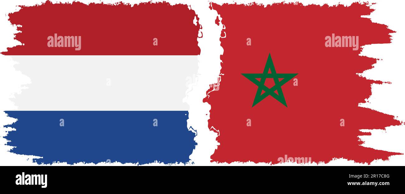 Netherlands morocco flag Stock Vector Images - Alamy