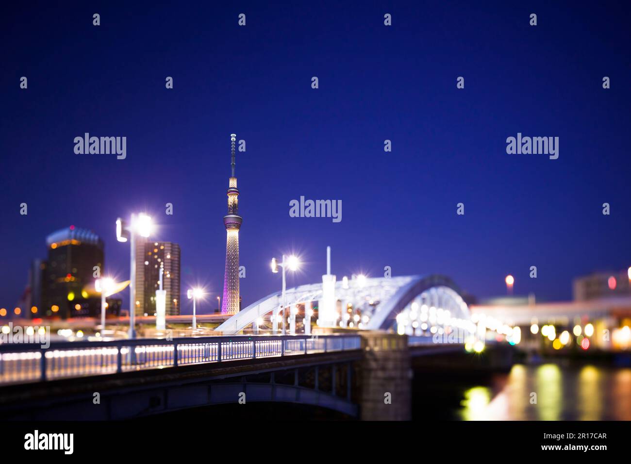 Tokyo Sky Tree and Komagata Bridge Stock Photo - Alamy