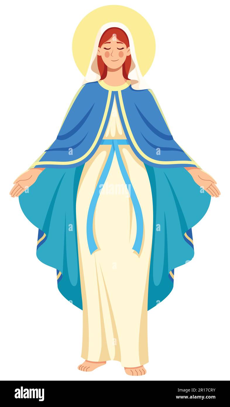 The Icon Of Virgin Mary Cut Out Stock Images And Pictures Alamy