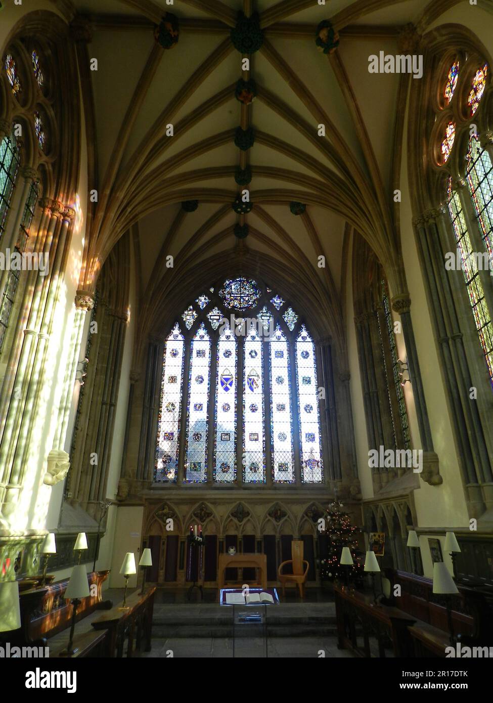 England, Somerset, Wells: inside of the Bishop's Chapel Stock Photo - Alamy