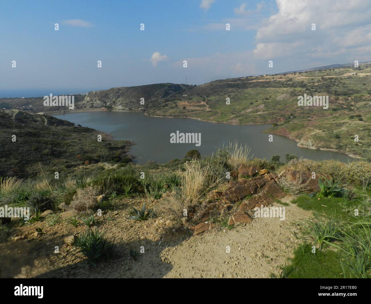 Mavrokolympos dam hi-res stock photography and images - Alamy