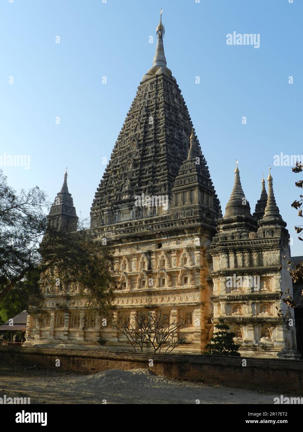 Myanmar, Bagan: Mahabodhi Temple was built by King Zeyatheinkha in 1215 ...