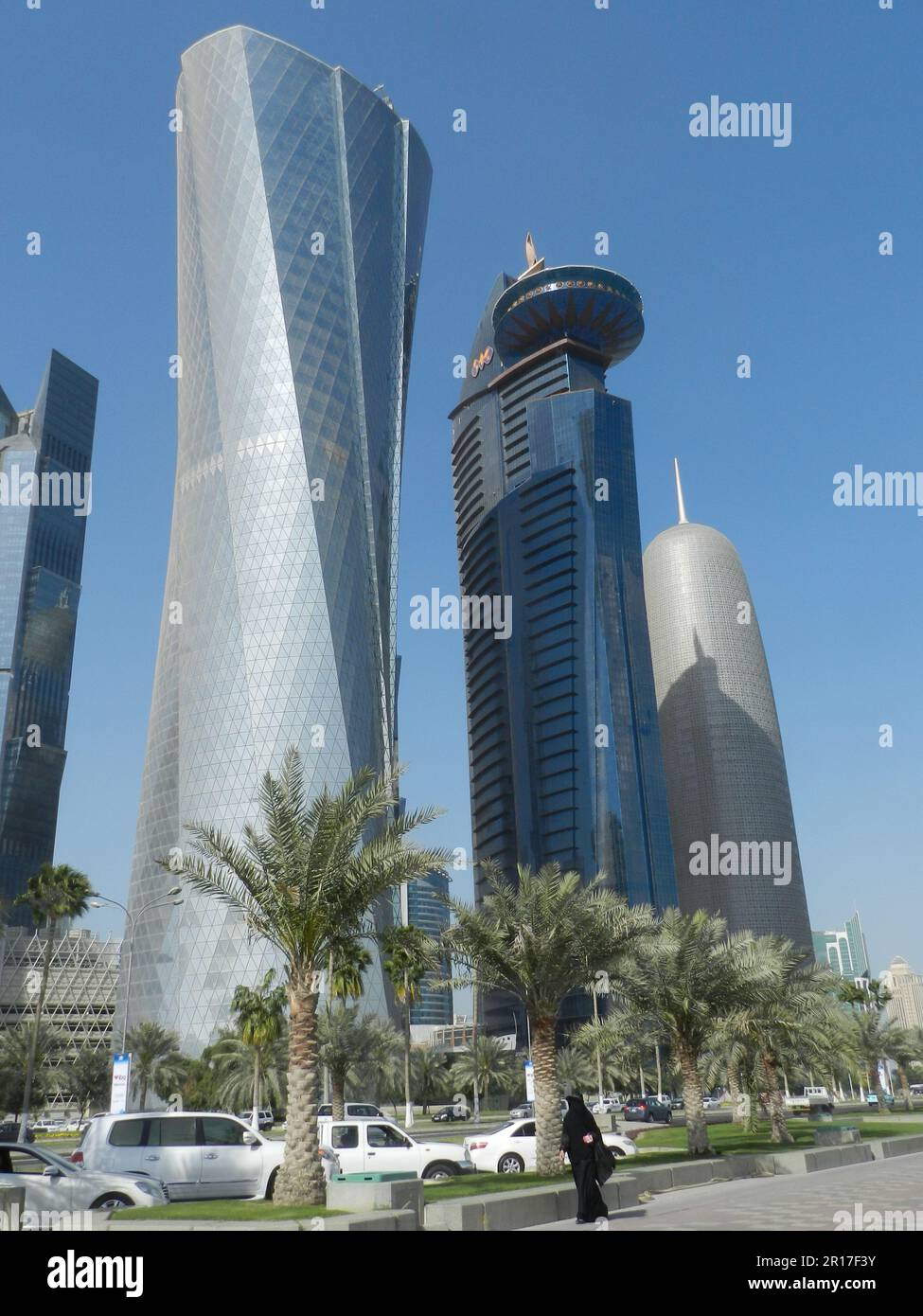 Doha skyscrapers al bidda tower hi-res stock photography and images - Alamy