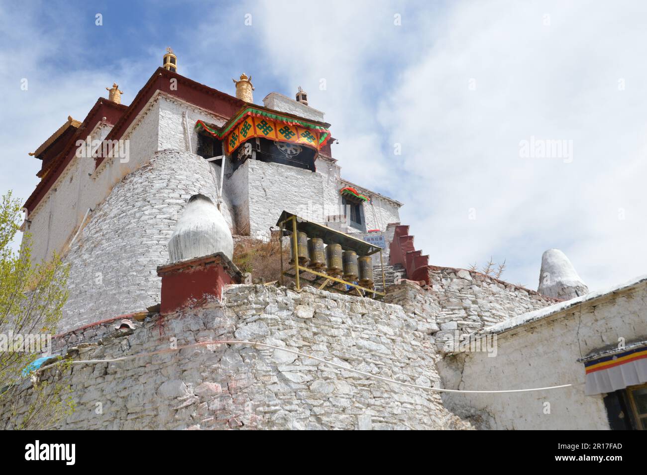People's Republic of China, Tibet: Yumbulagang Monastery, said to have ...