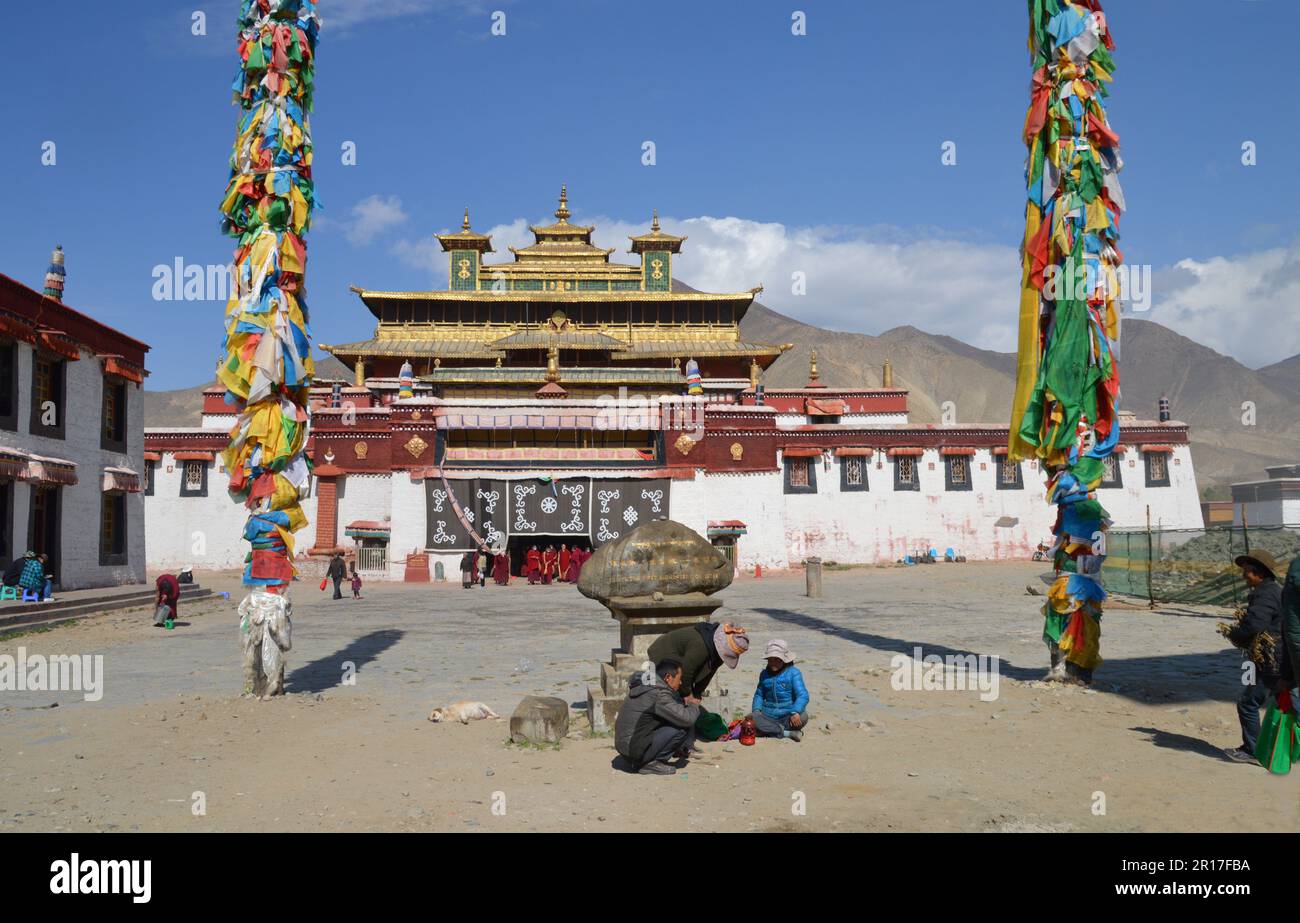 People's Republic of China, Tibet: Samye Monastery, the first Buddhist ...