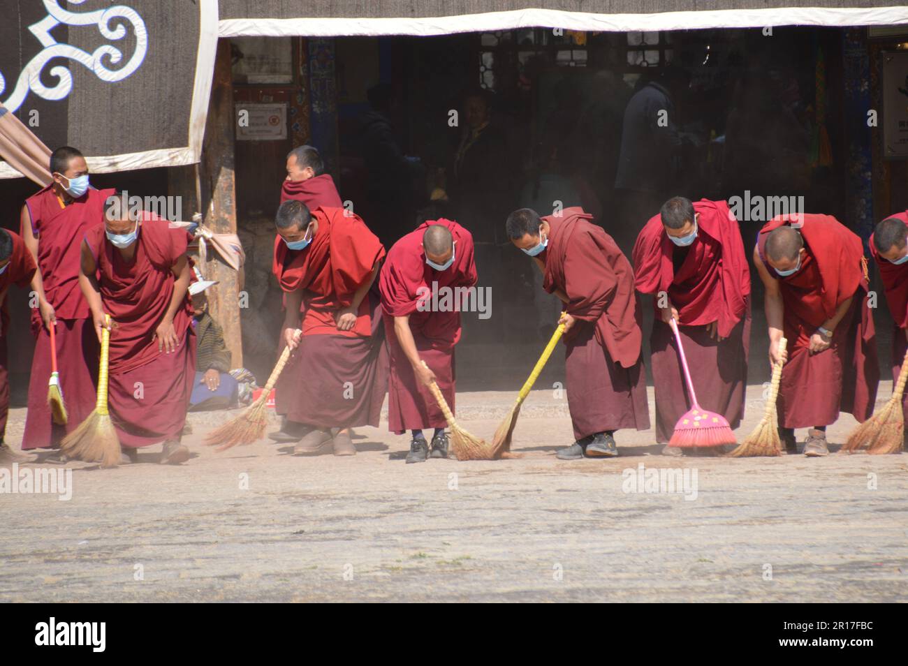 People's Republic of China, Tibet: Samye Monastery, the first Buddhist ...