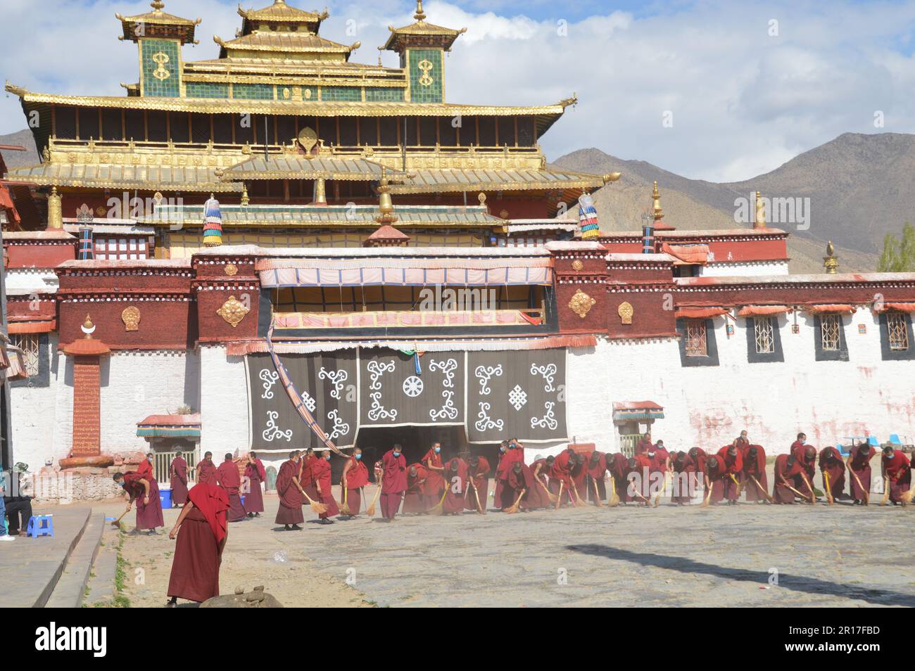 People's Republic of China, Tibet: Samye Monastery, the first Buddhist ...