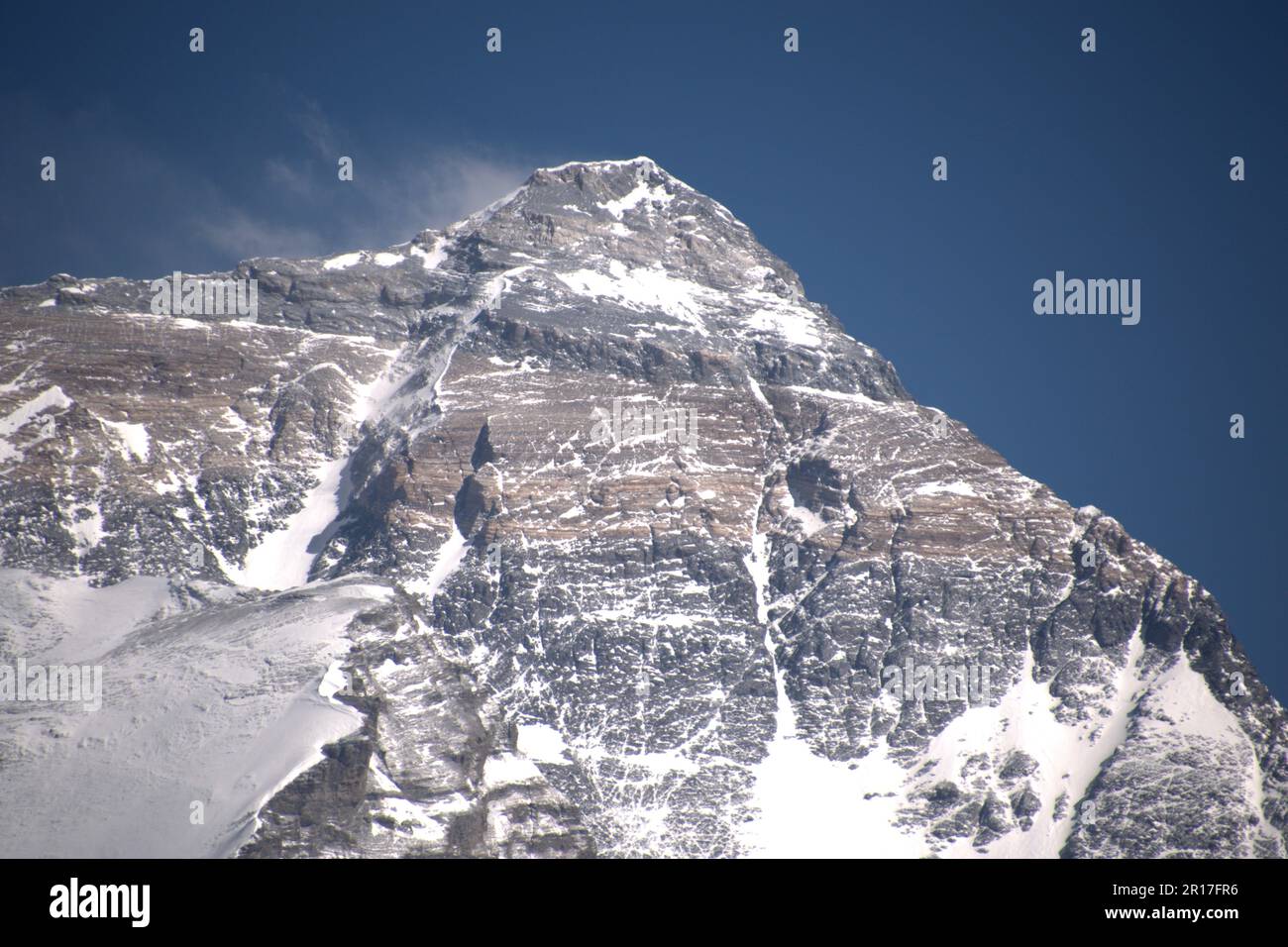 People's Republic of China, Tibet: Summit of Mount Everest/Qomolangma ...