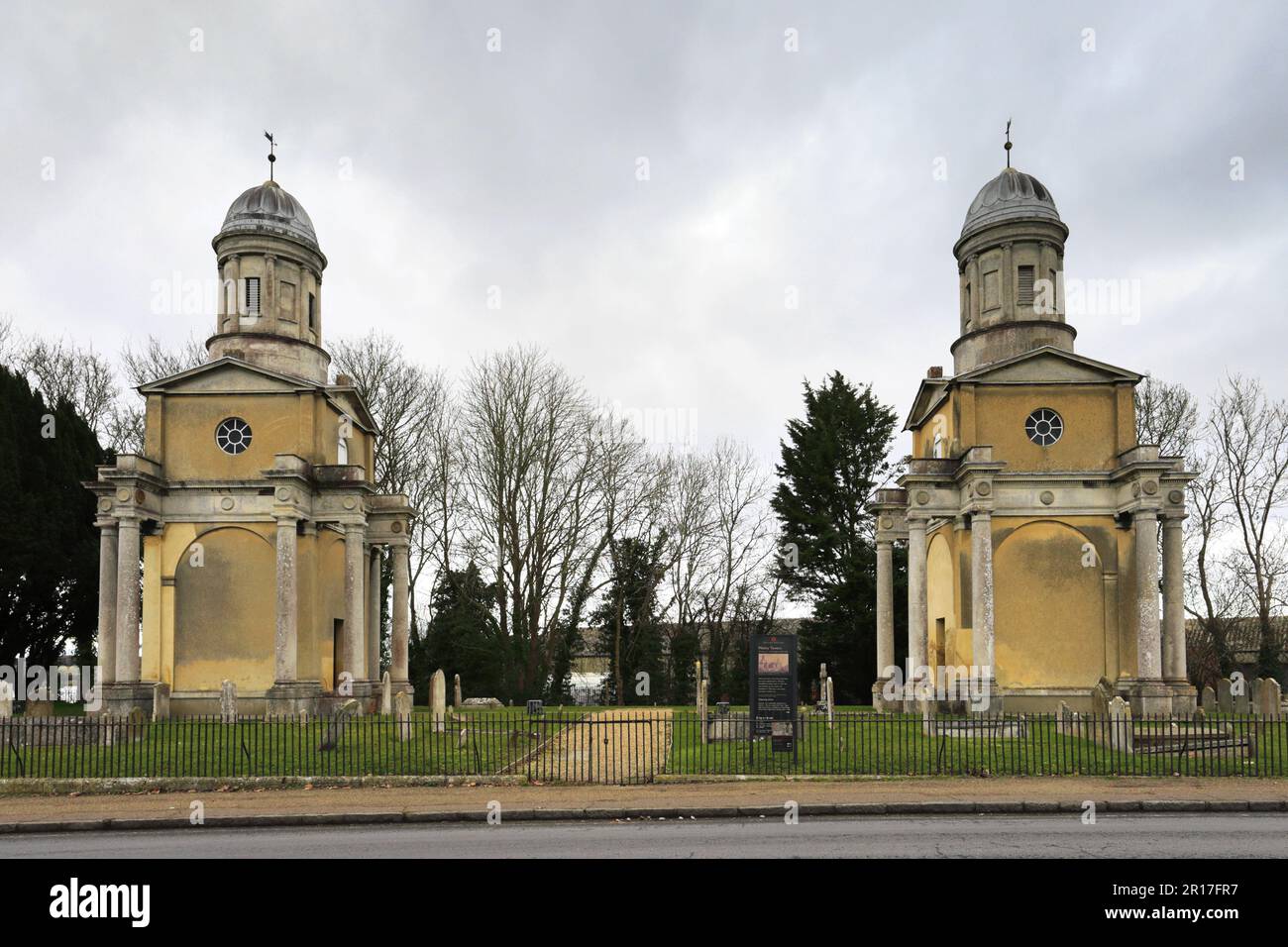 The Mistley Towers, remains of the Church of St Mary the Virgin ...