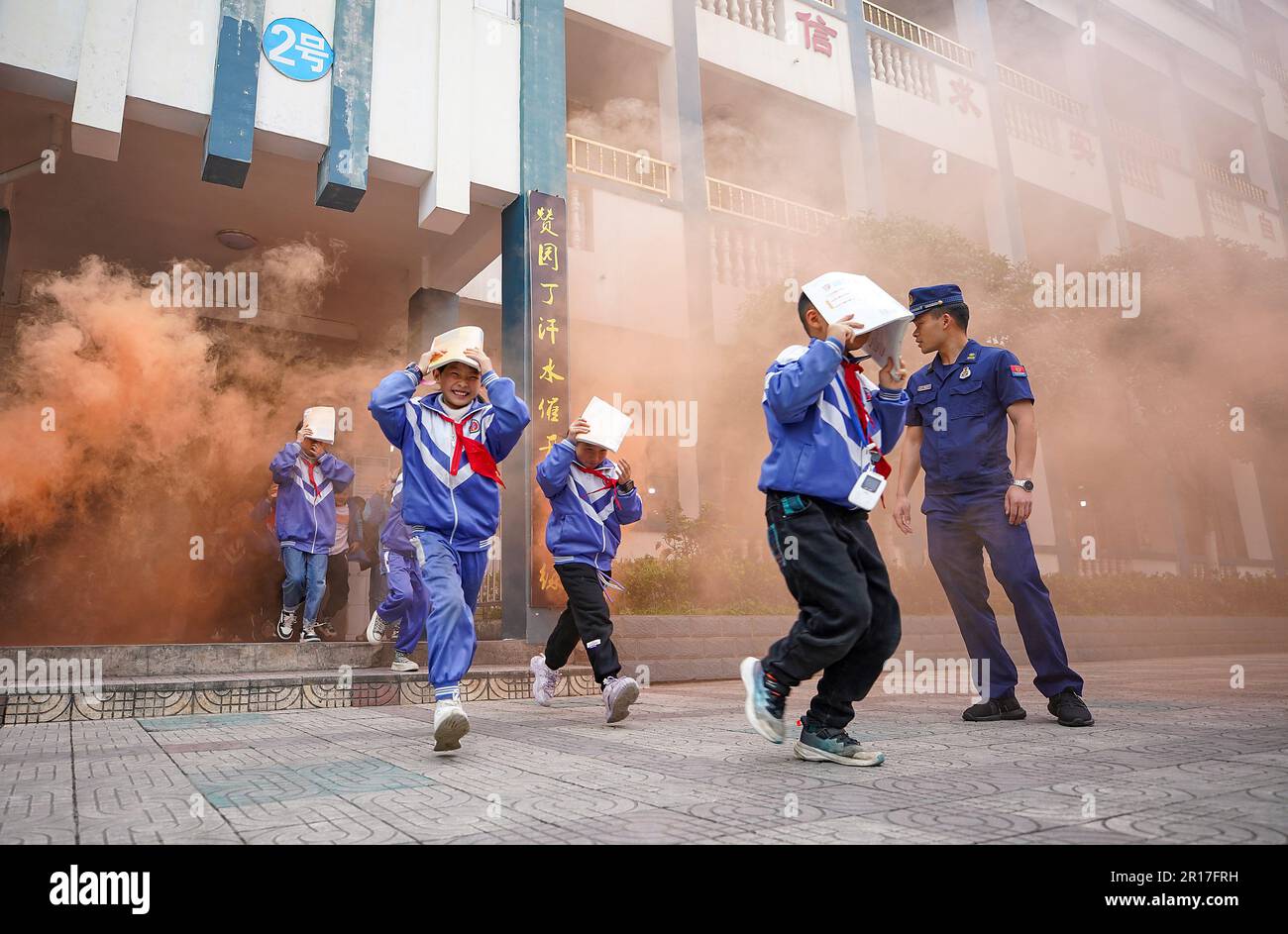 Fire evacuation school hi-res stock photography and images - Alamy