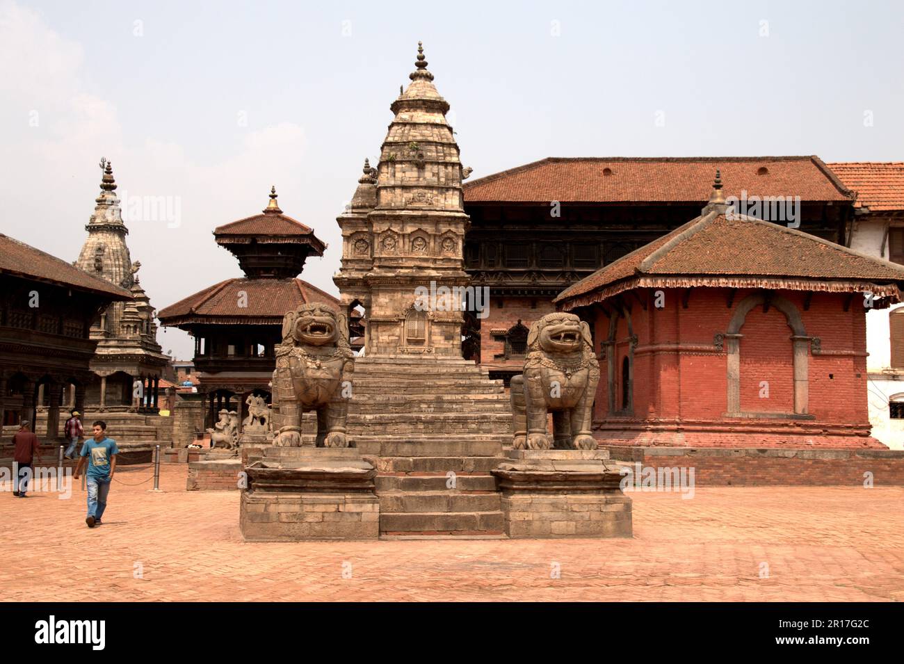 Nepal, Bhaktapur: Siddhi Lakshmi Temple (1696) in Durbar Square Stock ...