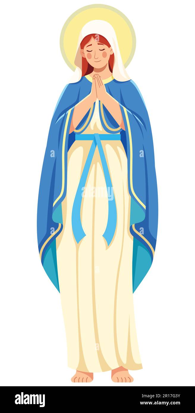Holy virgin mary orthodox Stock Vector Images - Alamy