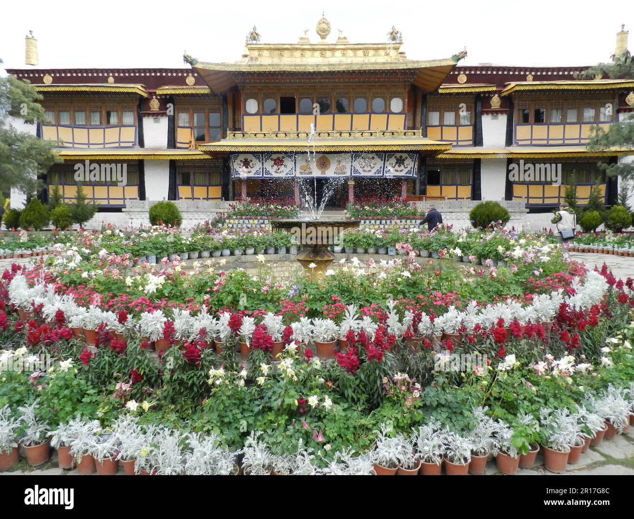 People's Republic of China, Tibet, Lhasa: the New Summer Palace (Takten ...