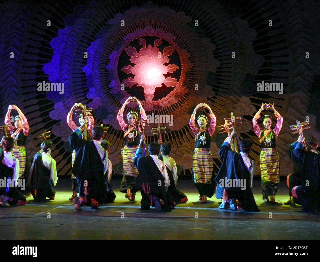 People's Republic of China, Tibet, Lhasa: a colourful presentation of ...