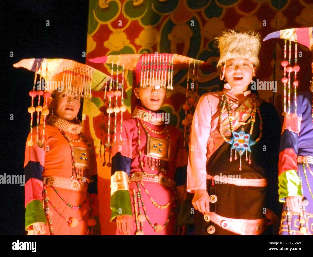People's Republic of China, Tibet, Lhasa: a colourful presentation of ...