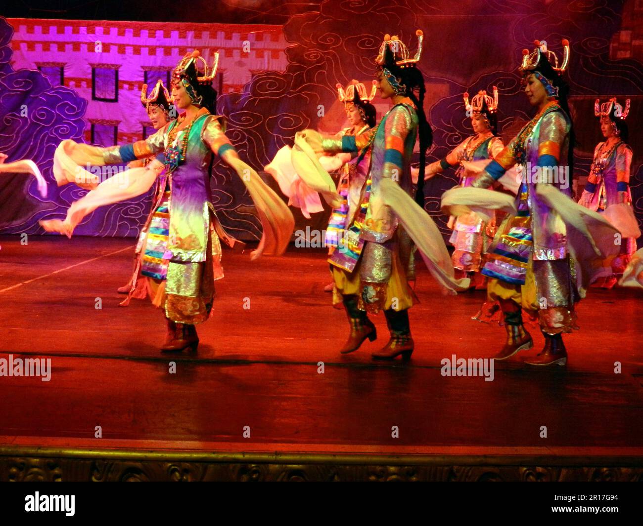 People's Republic of China, Tibet, Lhasa: a colourful presentation of ...