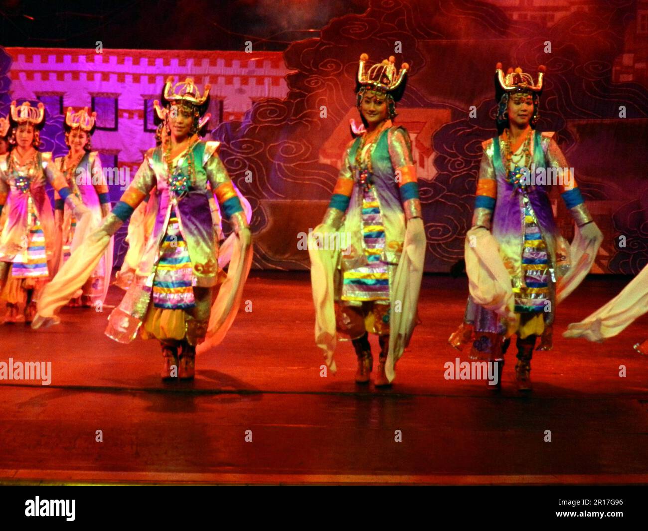 People's Republic of China, Tibet, Lhasa: a colourful presentation of ...