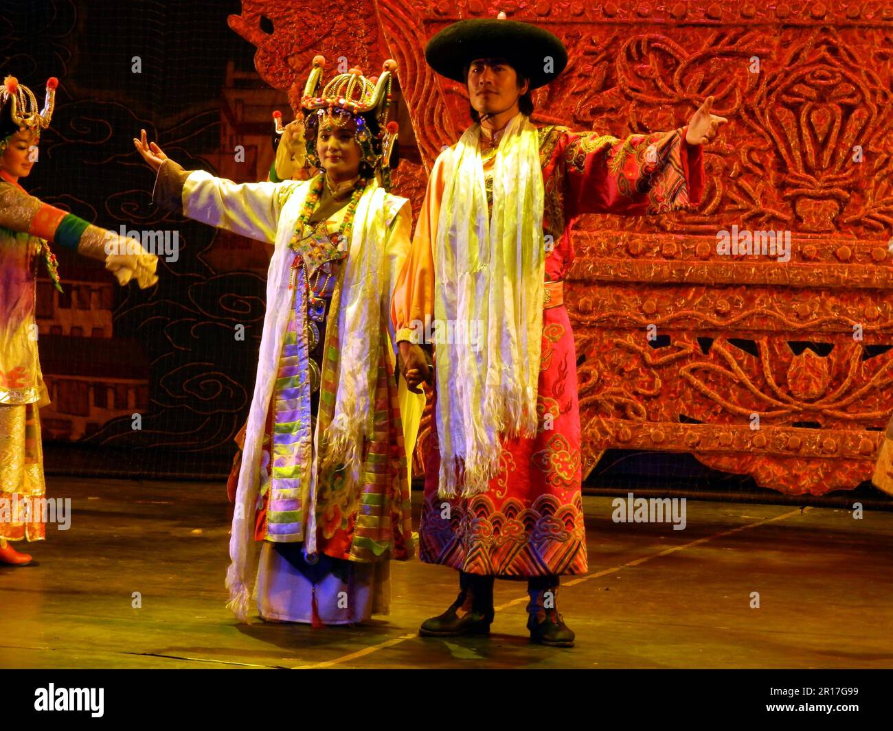 People's Republic of China, Tibet, Lhasa: a colourful presentation of ...