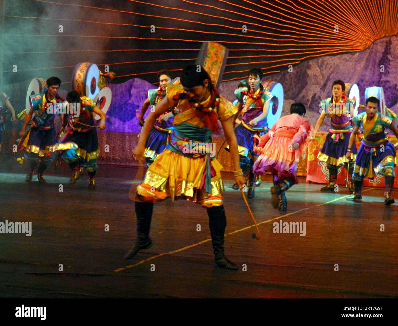 People's Republic of China, Tibet, Lhasa: a colourful presentation of ...