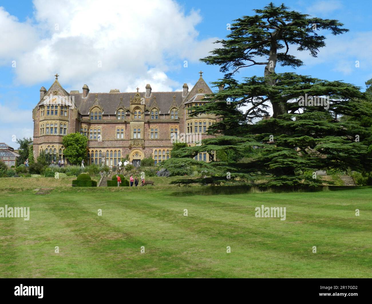England, Devon: Knightshayes Court and Gardens, traditional home of the ...