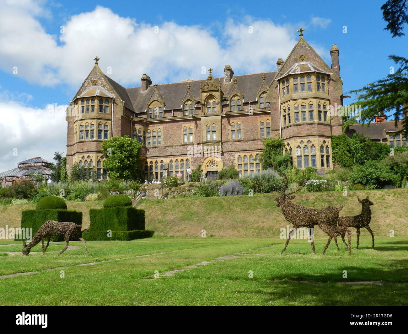 England, Devon: Knightshayes Court and Gardens, traditional home of the ...