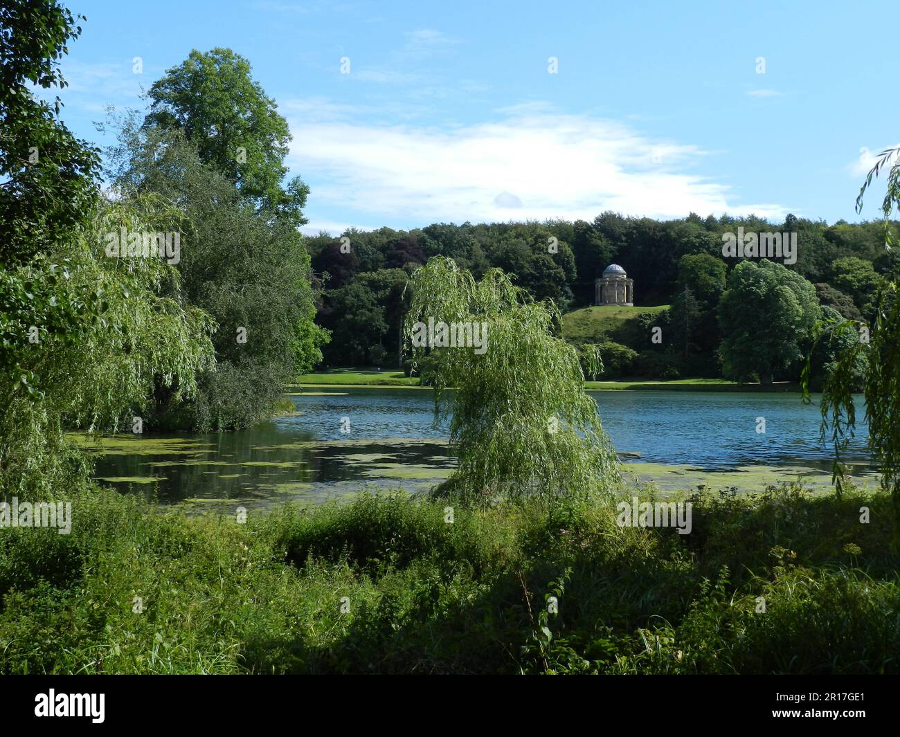 England, Wiltshire, Stourhead: Stourhead Landscape Garden: the Temple ...