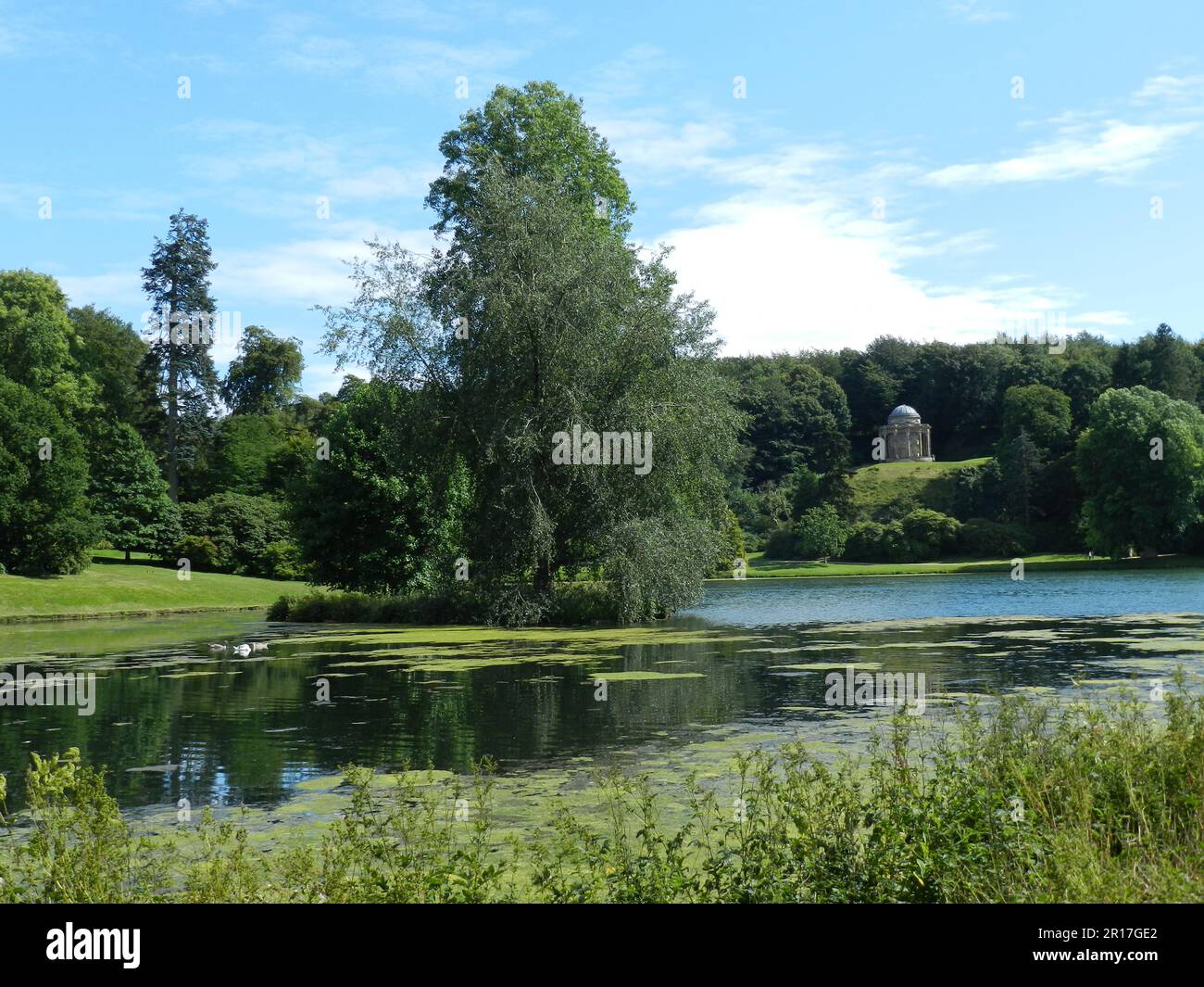 England, Wiltshire, Stourhead: Stourhead Landscape Garden: the Temple ...