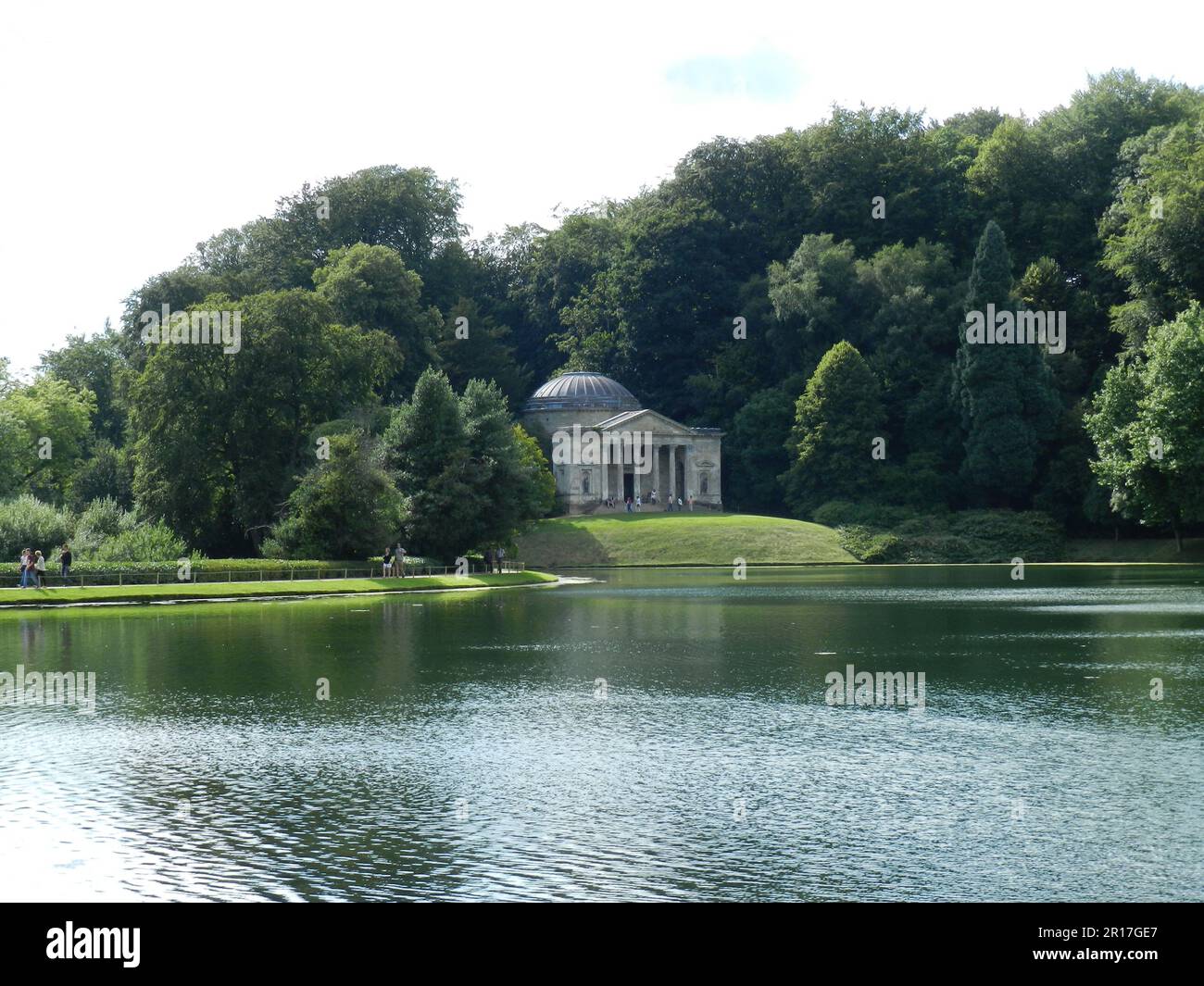 England, Wiltshire, Stourhead: Stourhead Landscape Garden: the Pantheon ...