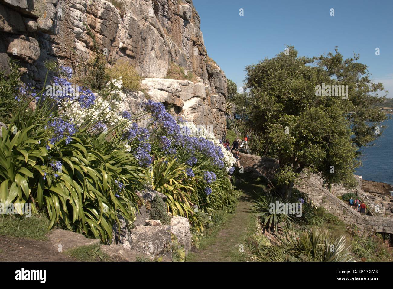 England, Cornwall, St. Michael's Mount (National Trust): the castle ...