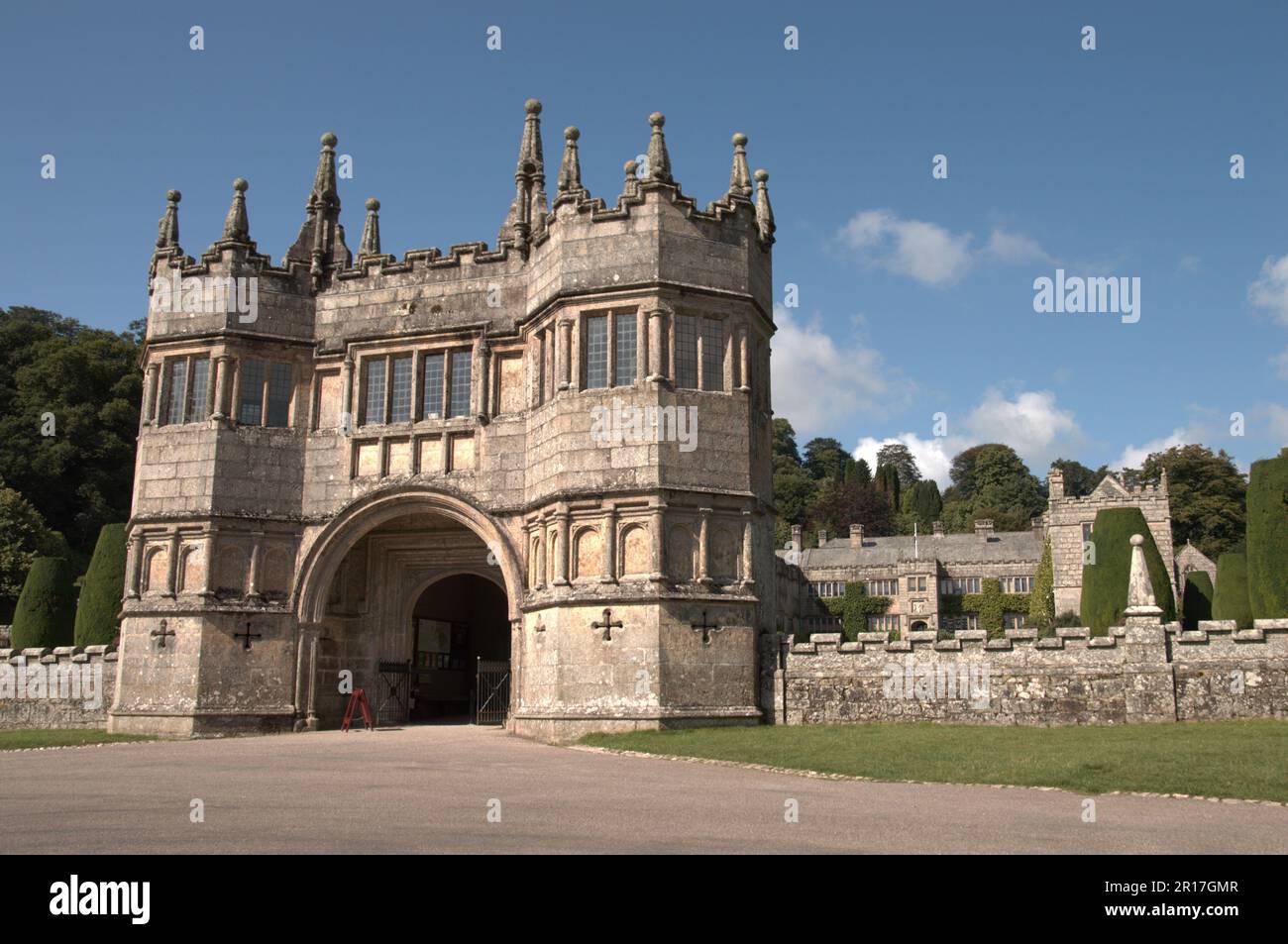 England, Cornwall, Lanhydrock (National Trust), the former home of the ...