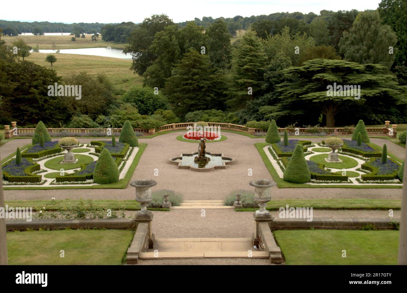 England, Cheshire, Tatton House and Park (National Trust), the former ...