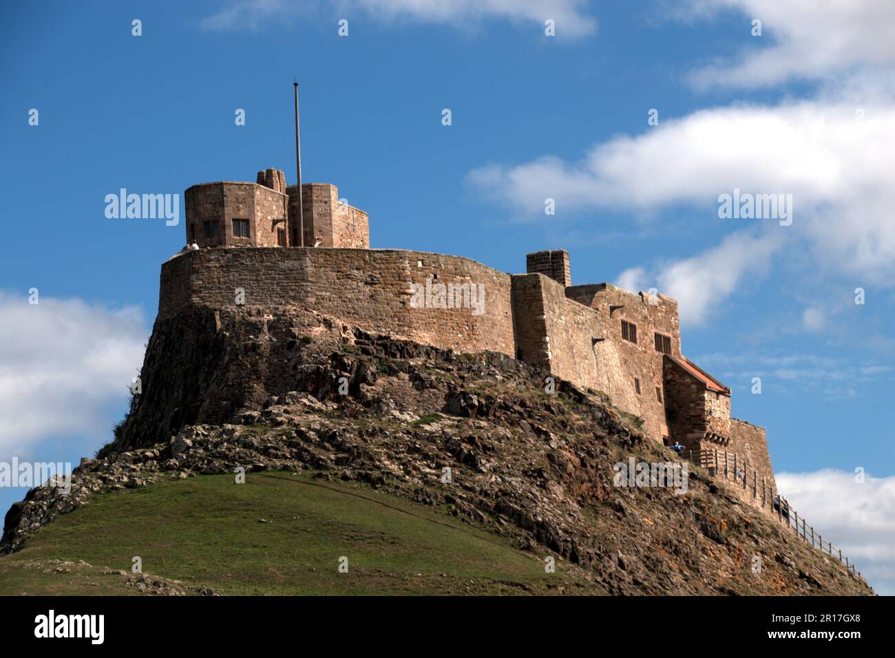 England, Northumberland, Holy Island, Lindisfarne Castle (National ...