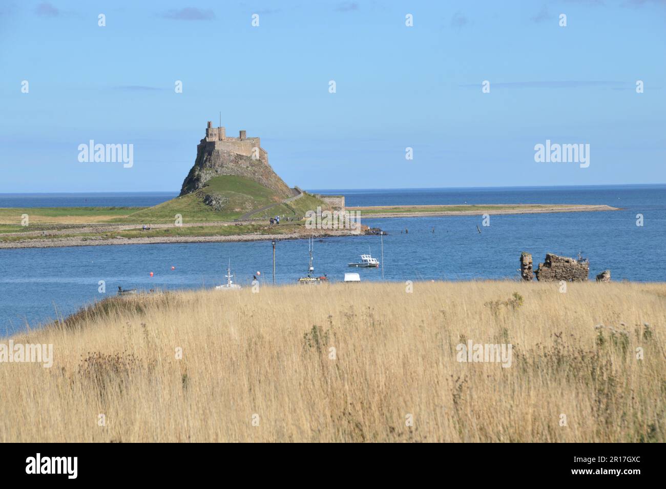 England, Northumberland, Holy Island, Lindisfarne Castle (National ...